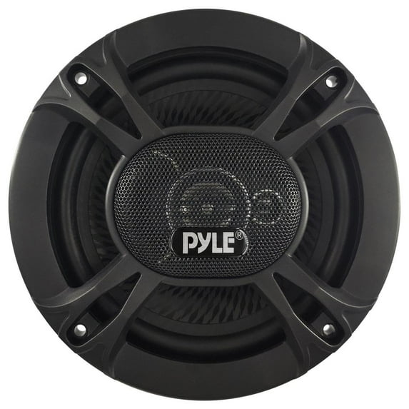 Pyle PL613BK 6.5'' Three-Way Triaxial Car Stereo Speaker System, 300 ...