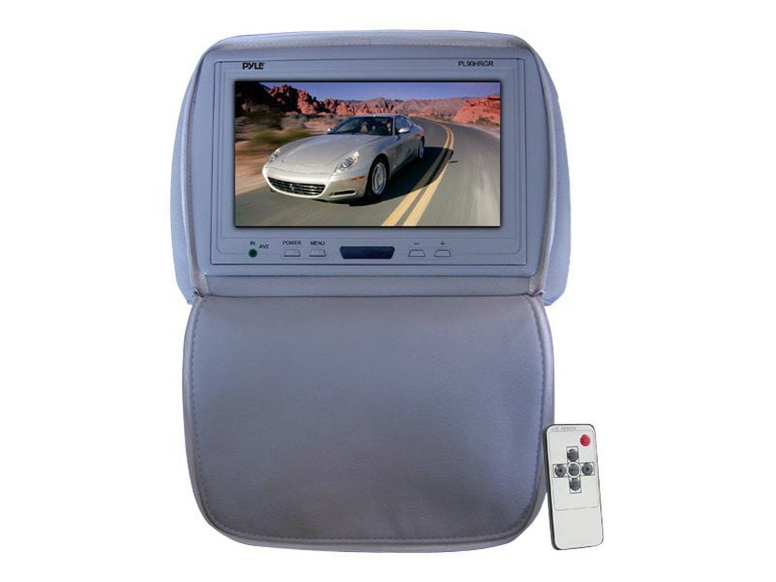PYLE PL90HRGR - LCD monitor - display - 9" - headrest integrated ...
