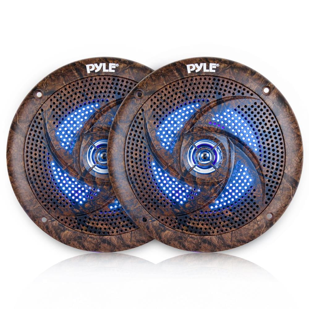 Free Shipping! Pyle PLMRLE64DK - Waterproof Rated Marine Speakers, Low ...