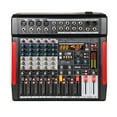 Pyle PMX646 - 6-Channel Inputs Mixer w/ Recording Interface - 4 XLR ...