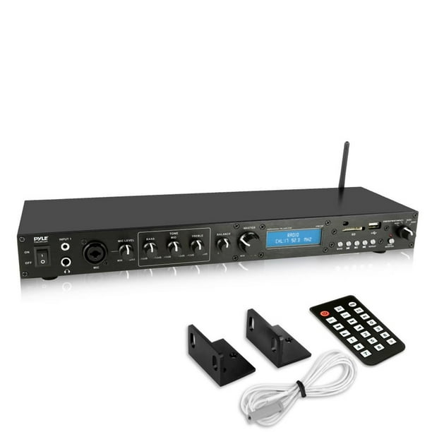 Pyle PPRE70BT Bluetooth Home Pro Audio Preamplifier Receiver System ...