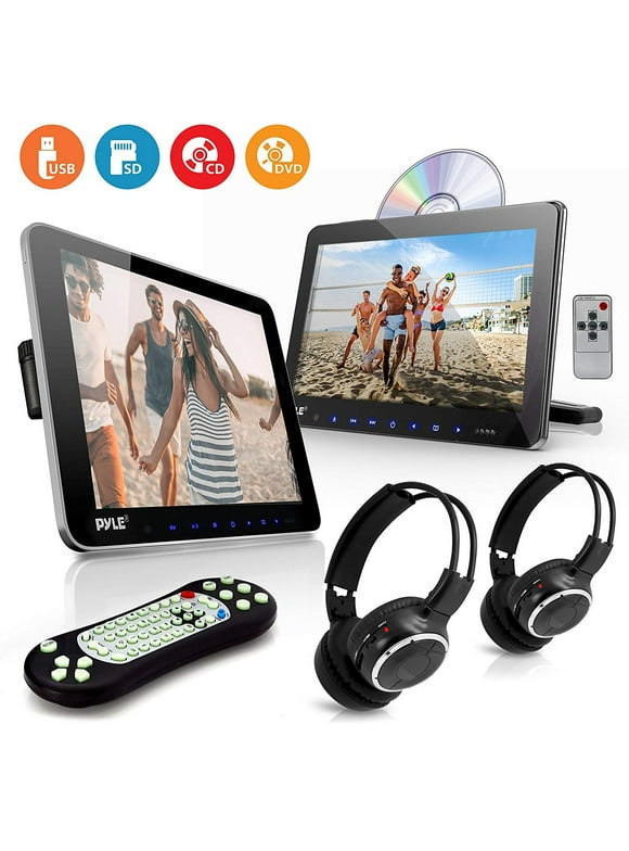 Portable DVD Player for Cars in Car DVD and Video - Walmart.com