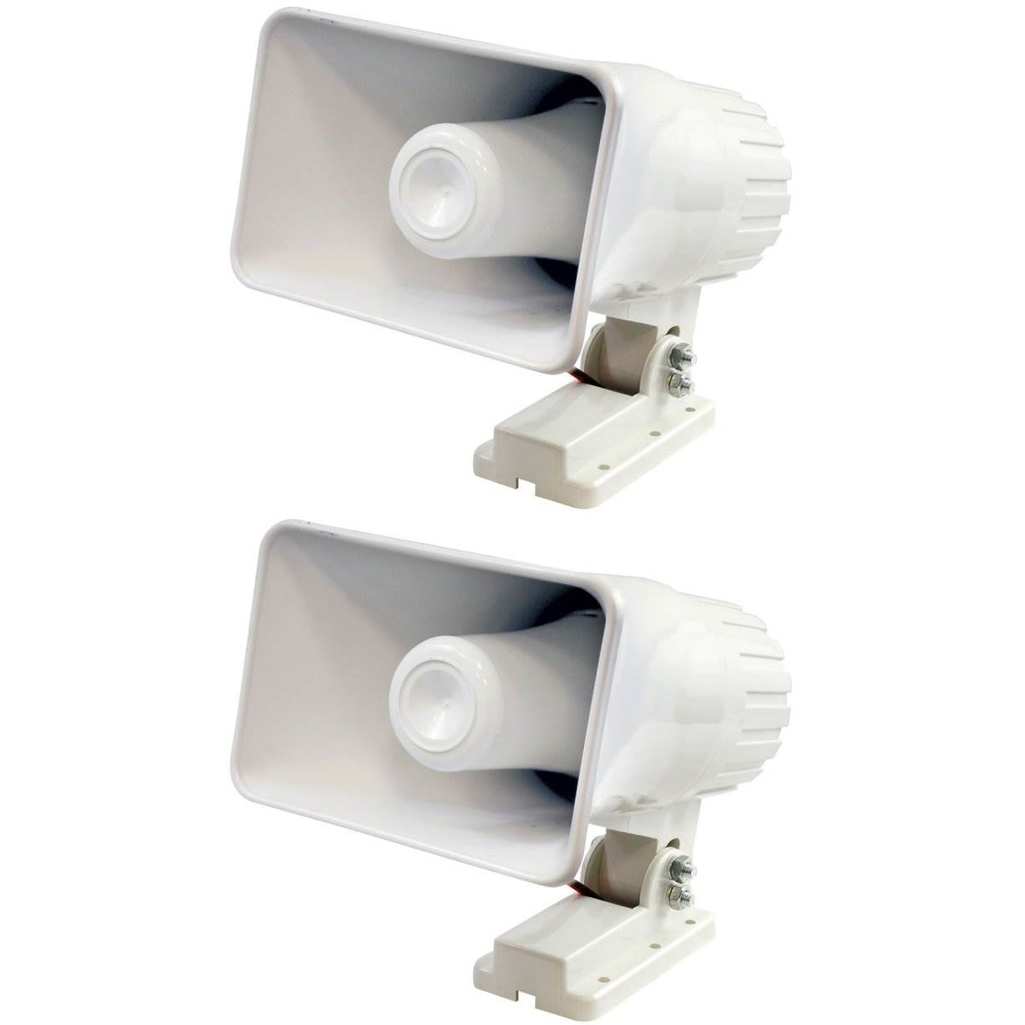 Pyle Pro Amplified 6" 50W 8 Ohms PA Horn Speaker System, Indoor/Outdoor ...