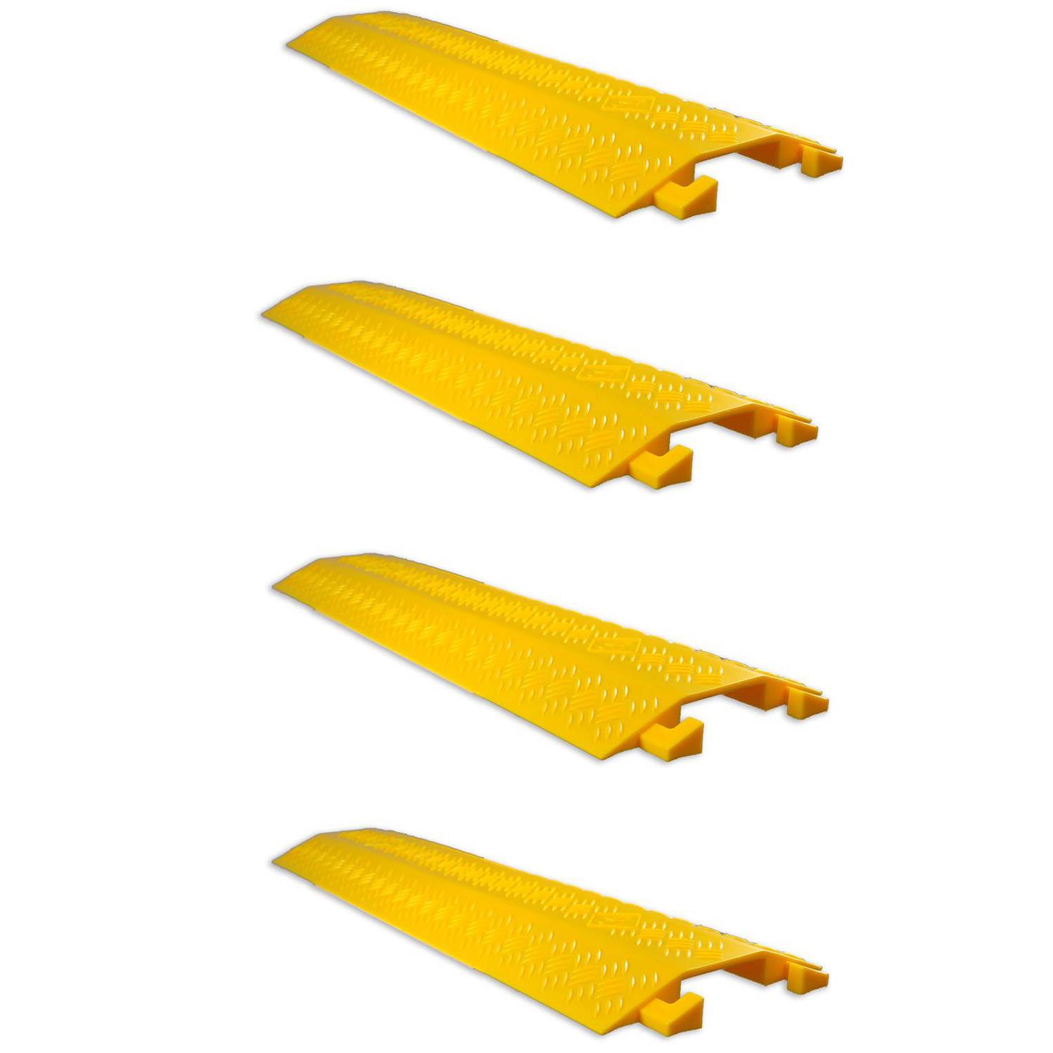 Pyle Pro Cable Wire & Hose Protective Concealment Track Ramp Cover (4 ...