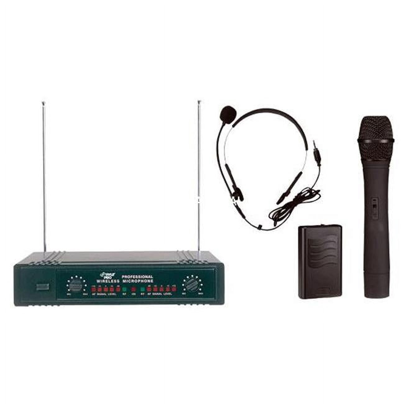 Pyle Pro Dual Channel 2 Wireless Mic - PDWM2700 - Walmart.com