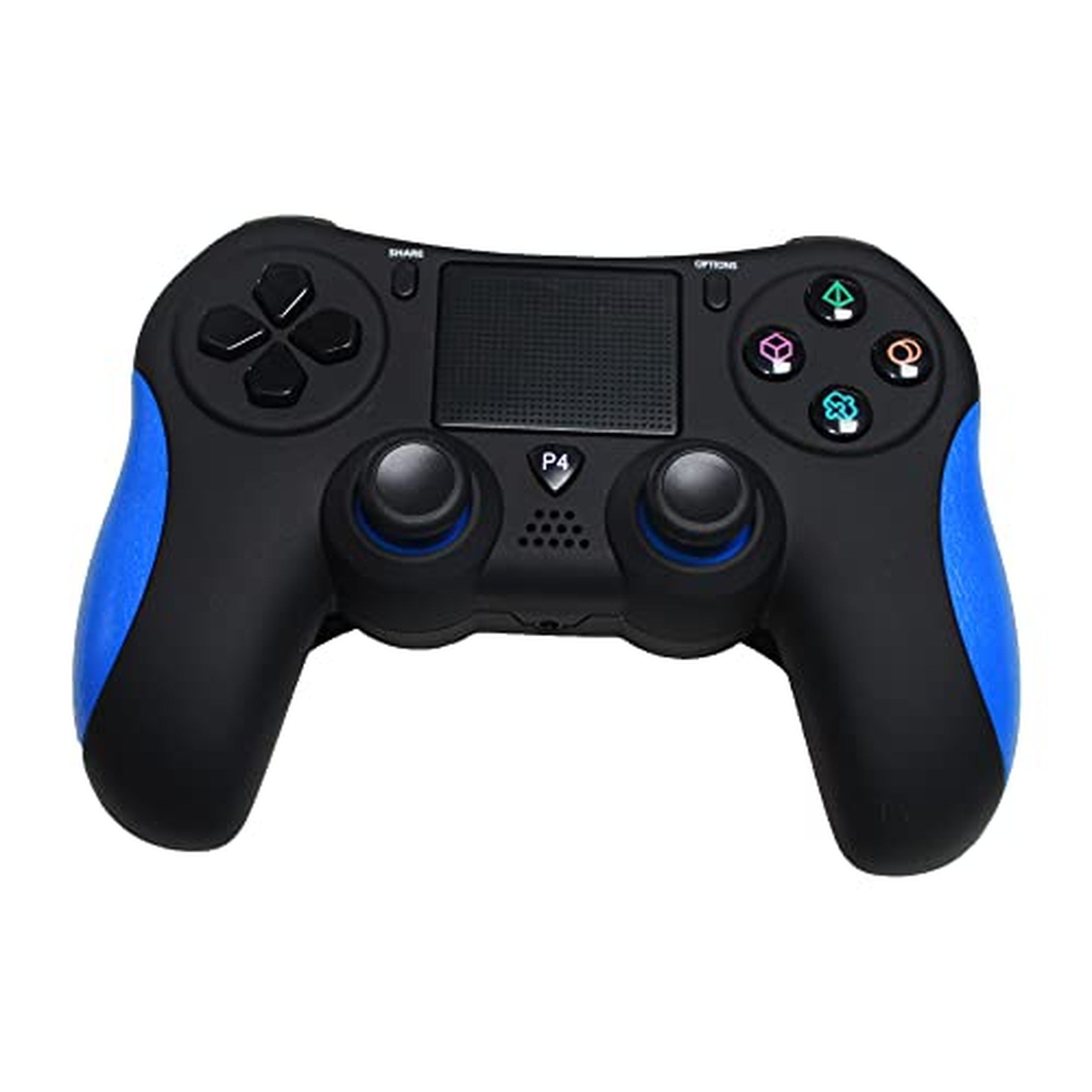 Pyle Pro Wireless Game Controller with Dual Vibration and LED Features ...