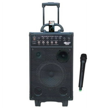 Pyle Professional DJ System Package: 8 Inch Bluetooth PA Loud Speaker ...
