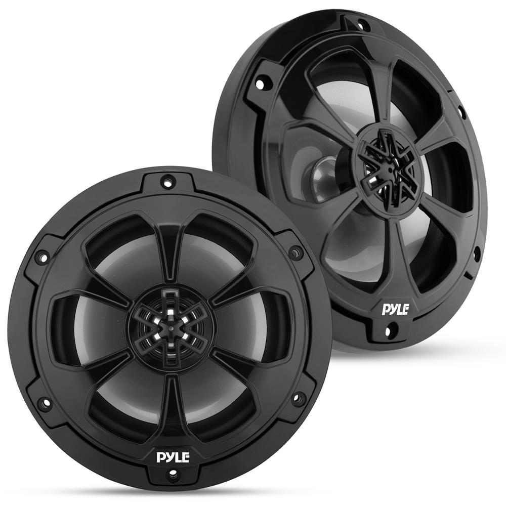 Pyle Two-Way Component/Coaxial Speaker Systems - Black (Pair) - Walmart.com