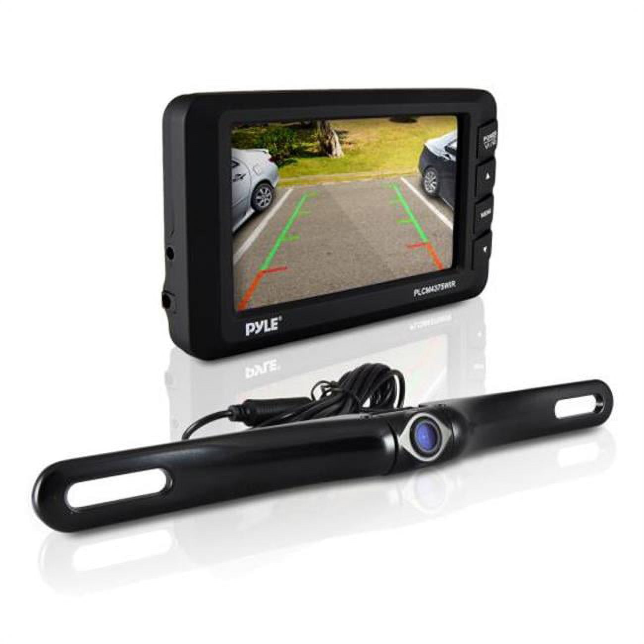 Pyle USA 1Y6480 4.3 in. Display Wireless Rear View Back-Up Camera ...