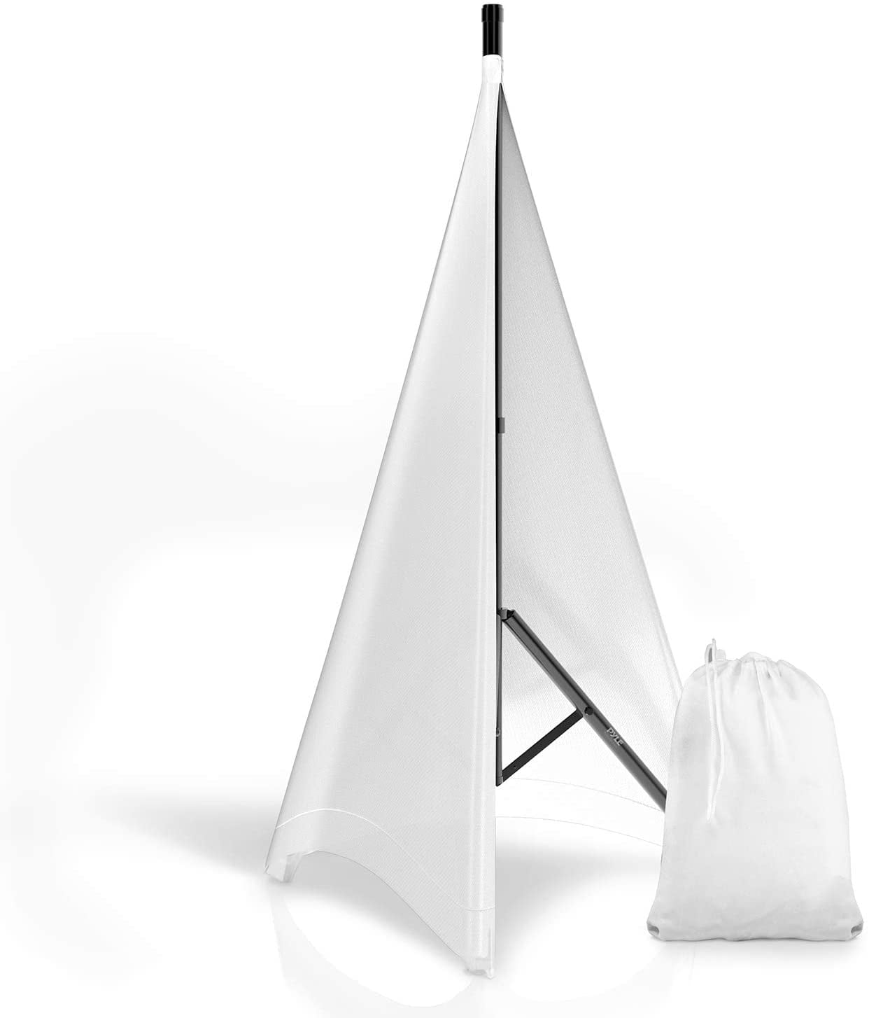 Pyle Universal Tripod Scrim-Double Sided DJ Speaker/Light Skirt Cover w ...
