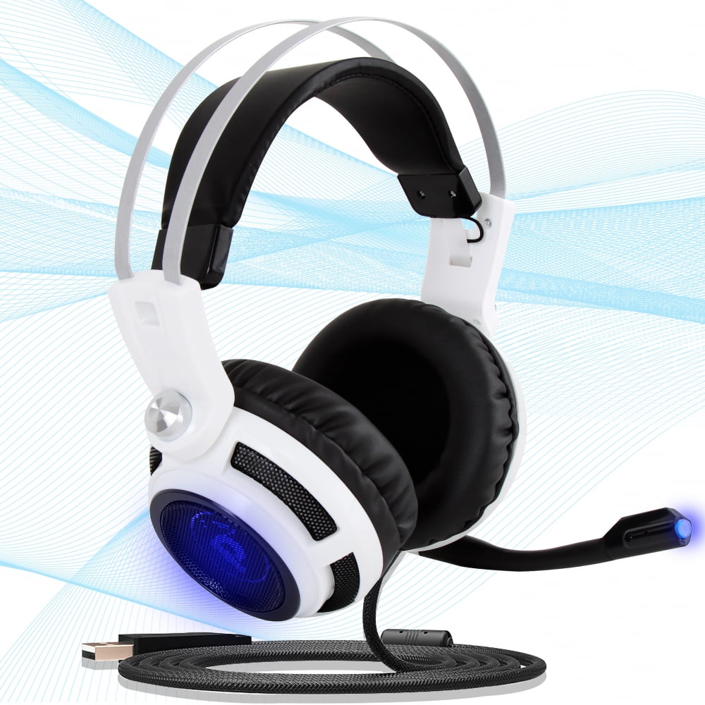 Pyle Virtual Surround 7.1 USB Type Headset - Stereo Gaming Headphones ...
