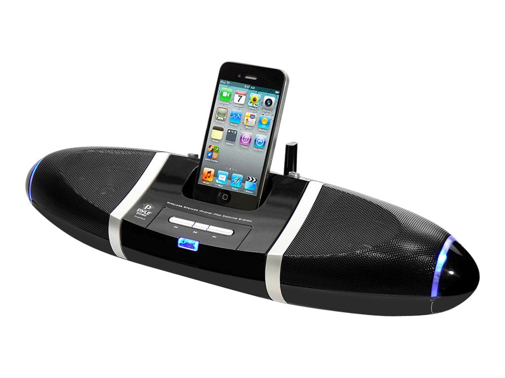 iPod/iPhone Wireless Speakers Docking Station with Aux Input - Walmart.com