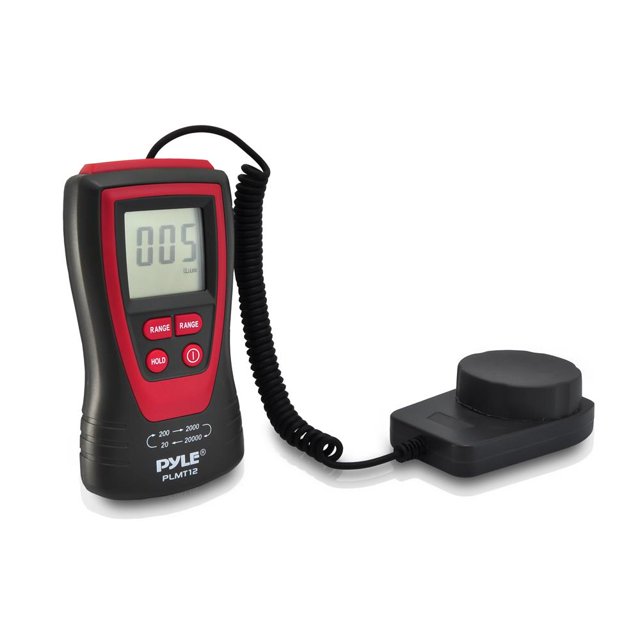 PyleMeters PLMT12 - Pyle Handheld Lux Light Meter Photometer W/ 20,000 ...