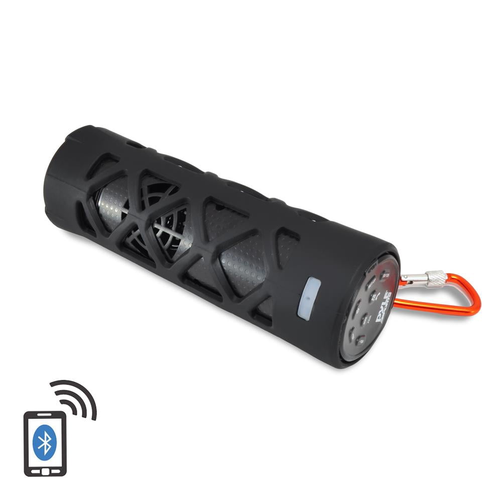 PyleSport PWPBT30BK - Water Resistant Flashlight Speaker with Call ...