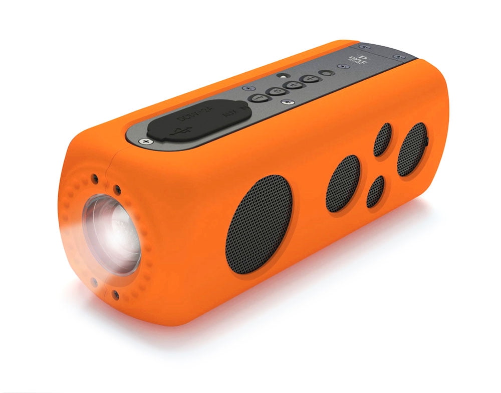 PyleSport PWPBT75OR - SoundBox Splash 2 Rugged and Splash-Proof Speaker ...