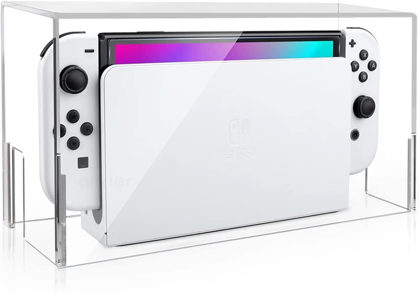 Pylepe Transparent Dust Cover for Nintendo Switch & Switch OLED ...