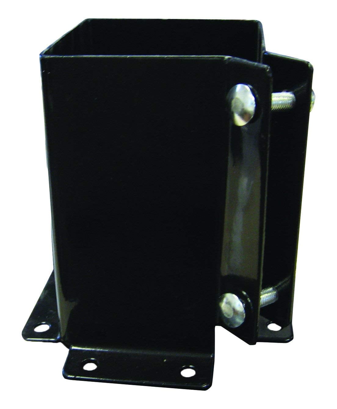 Pylex 13060 Bolt Spike Head 44 Post Anchor Bracket Black - 5 Pack ...