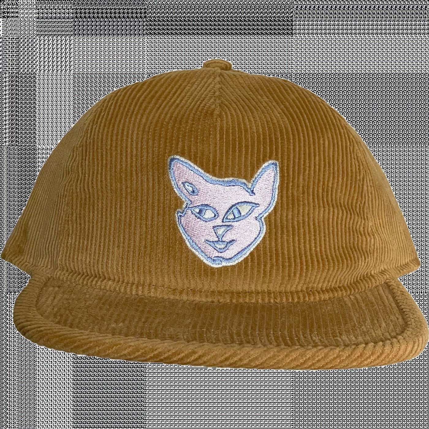 Pylon Ramsay Cat Cord Skate HAT - Adjustable Tan - Walmart.com