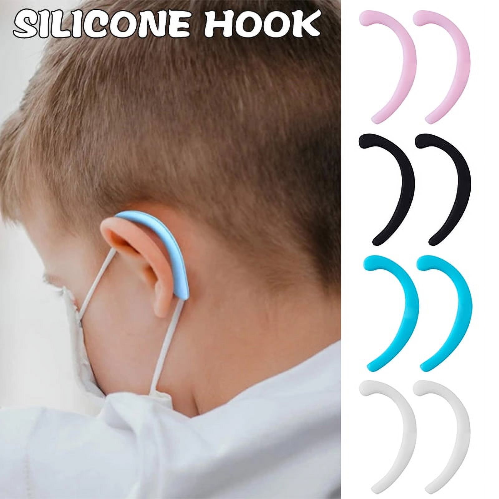Pyltt Reusable Silicone Ear Protector Caps Multicolored Non Slip ...