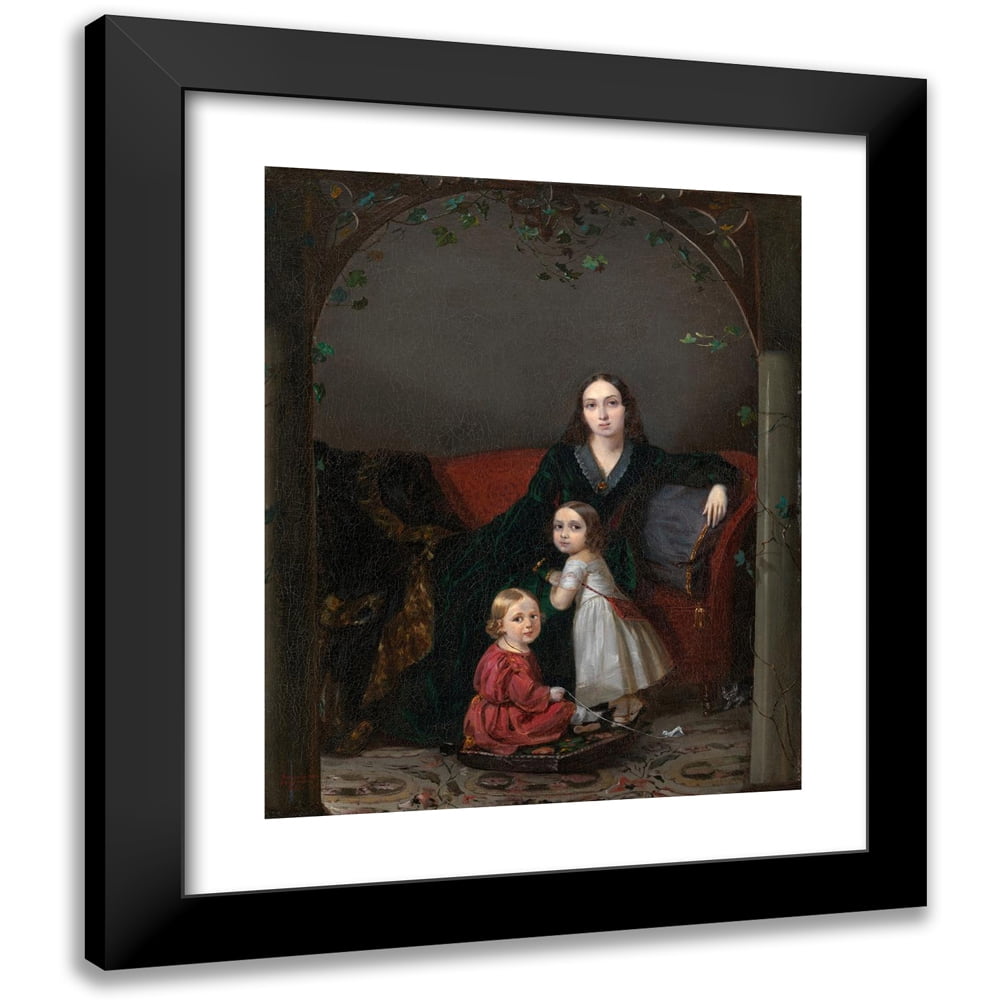 Pyotr Zakharov-Chechenets 20x24 Black Modern Framed Museum Art Print ...