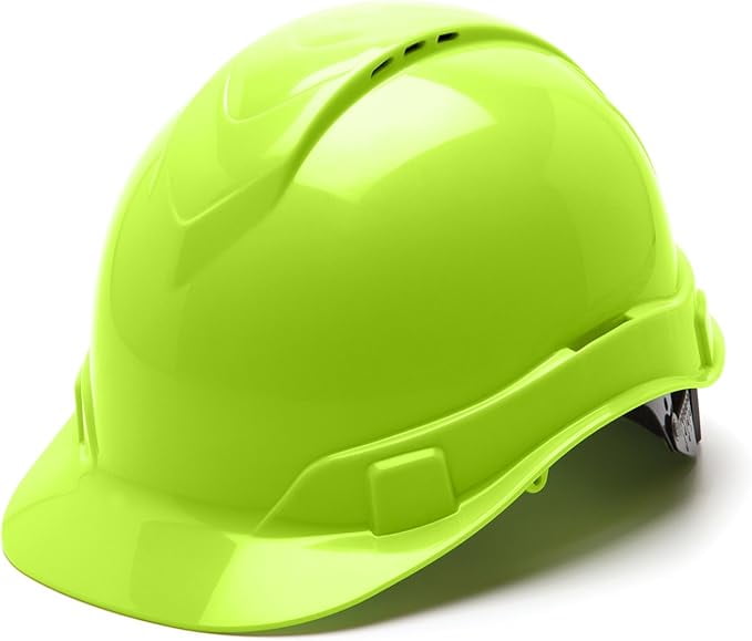 Pyramex HP44131V Ridgeline Cap Style Hard Hat with 4-Point Vented ...