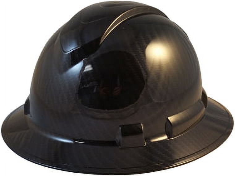 Pyramex, Full Brim Hard Hat, RRK150, Black Graphite Pattern - Walmart.com