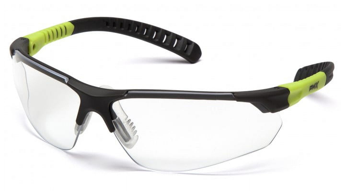 Pyramex Safety SGL10110D Sitecore Safety Glasses Gray and Lime Frame ...