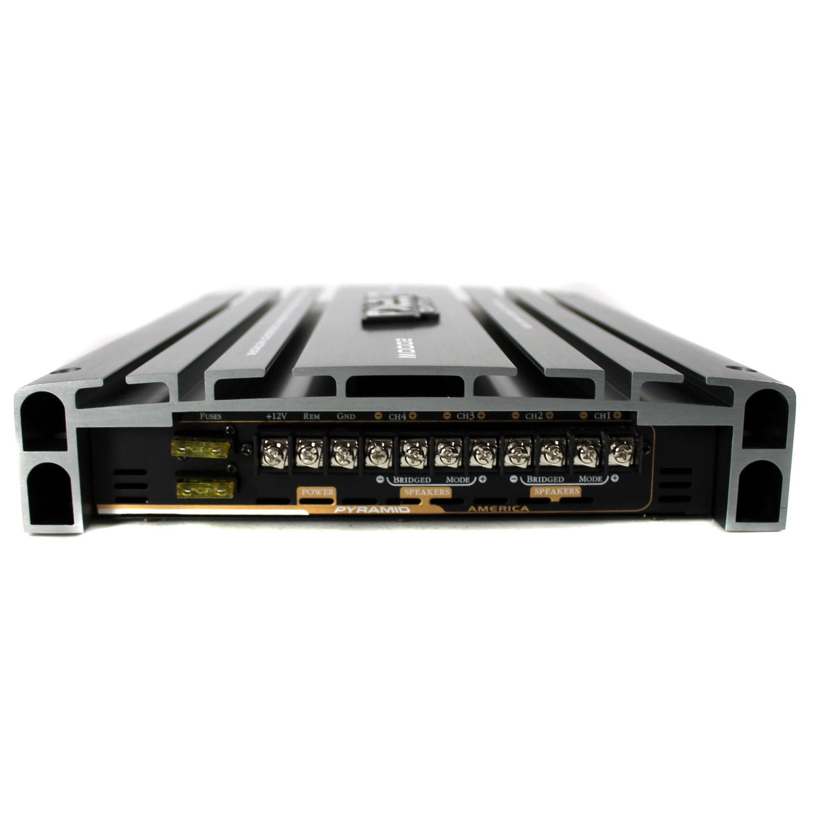 Pyramid 2000W 4-Ch Bridgeable Mosfet Amp - High Power Output - Walmart.com