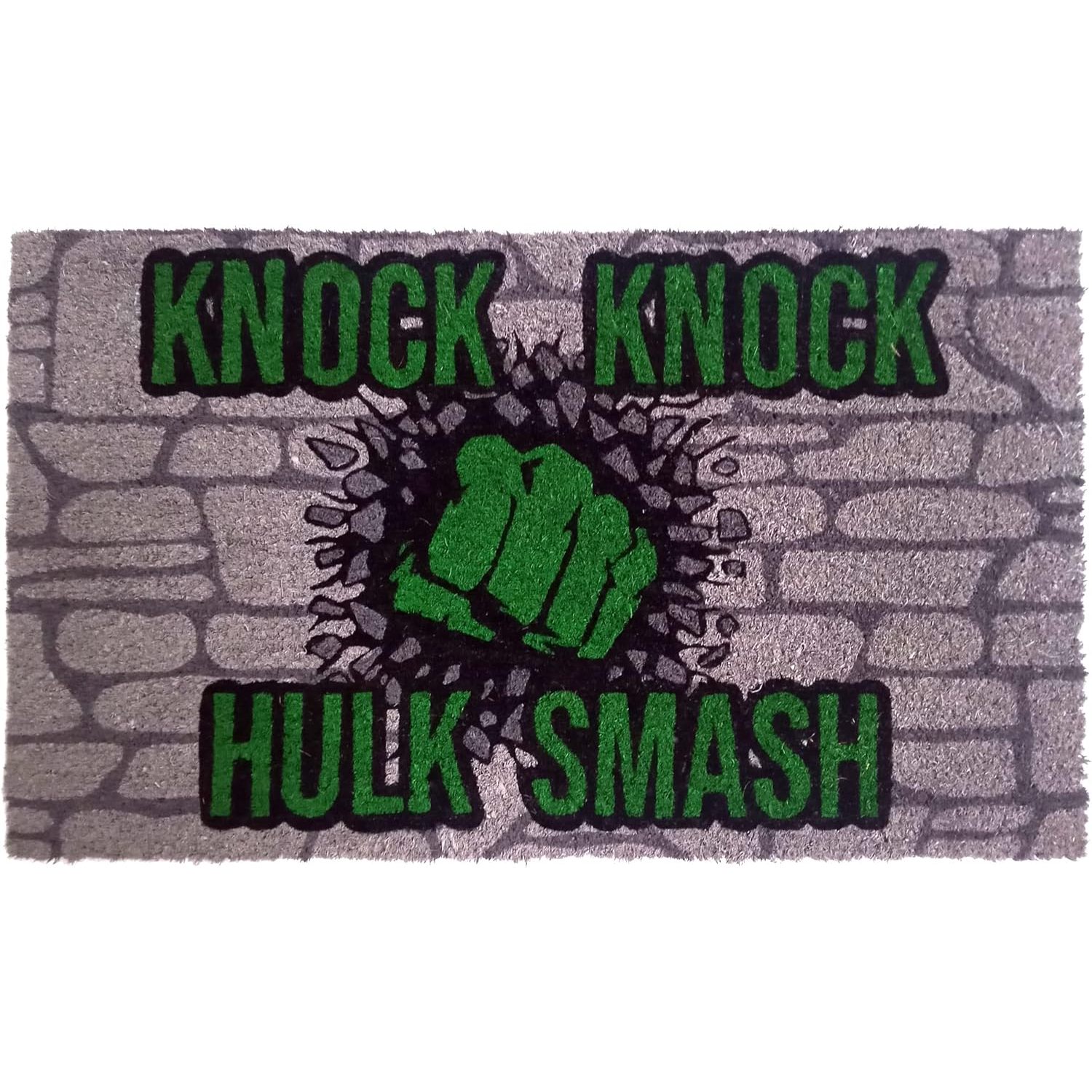 Pyramid America - Marvel Rug - The Incredible Hulk - Hulk Knock Knock ...