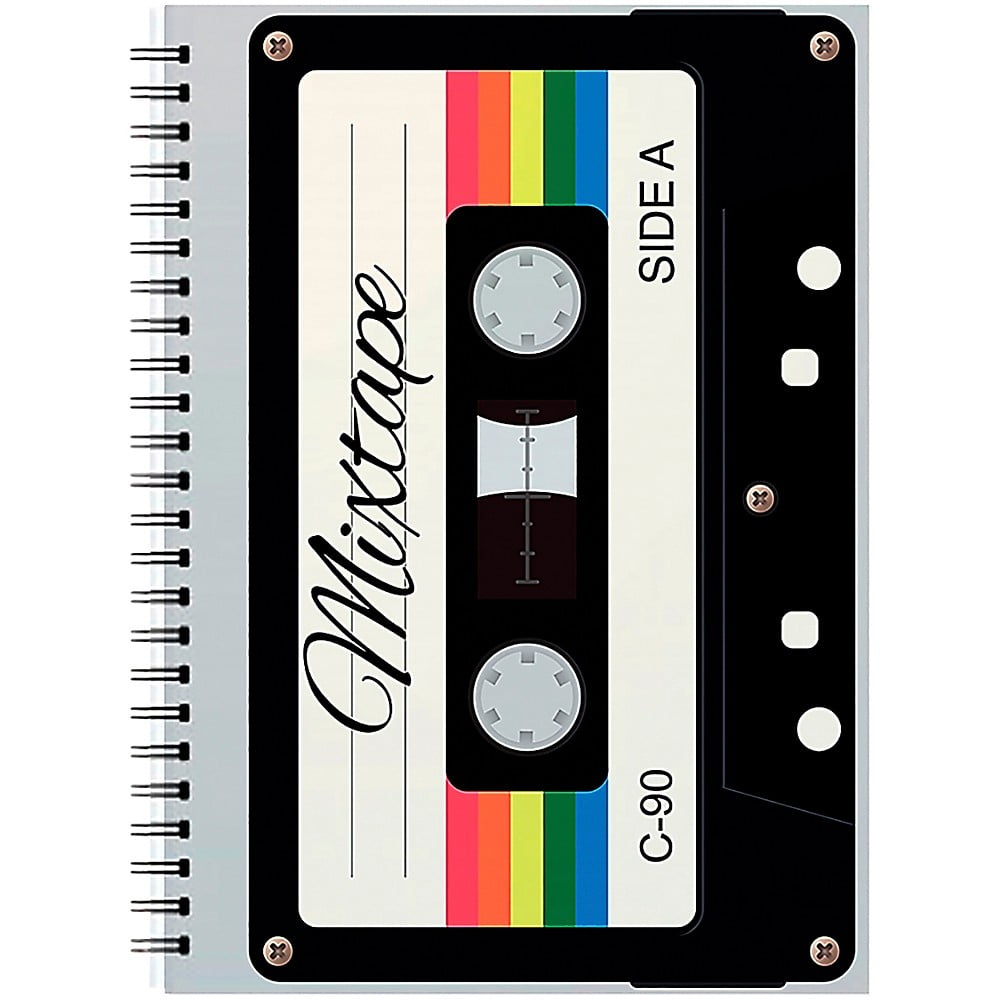 Pyramid America Mixtape Cassette Premium Journal - Walmart.com