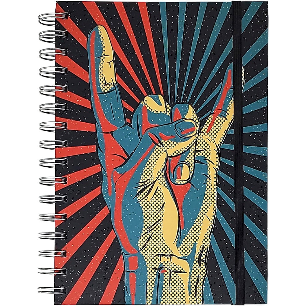 Pyramid America Rock On! Hand Starburst Premium Journal - Walmart.com
