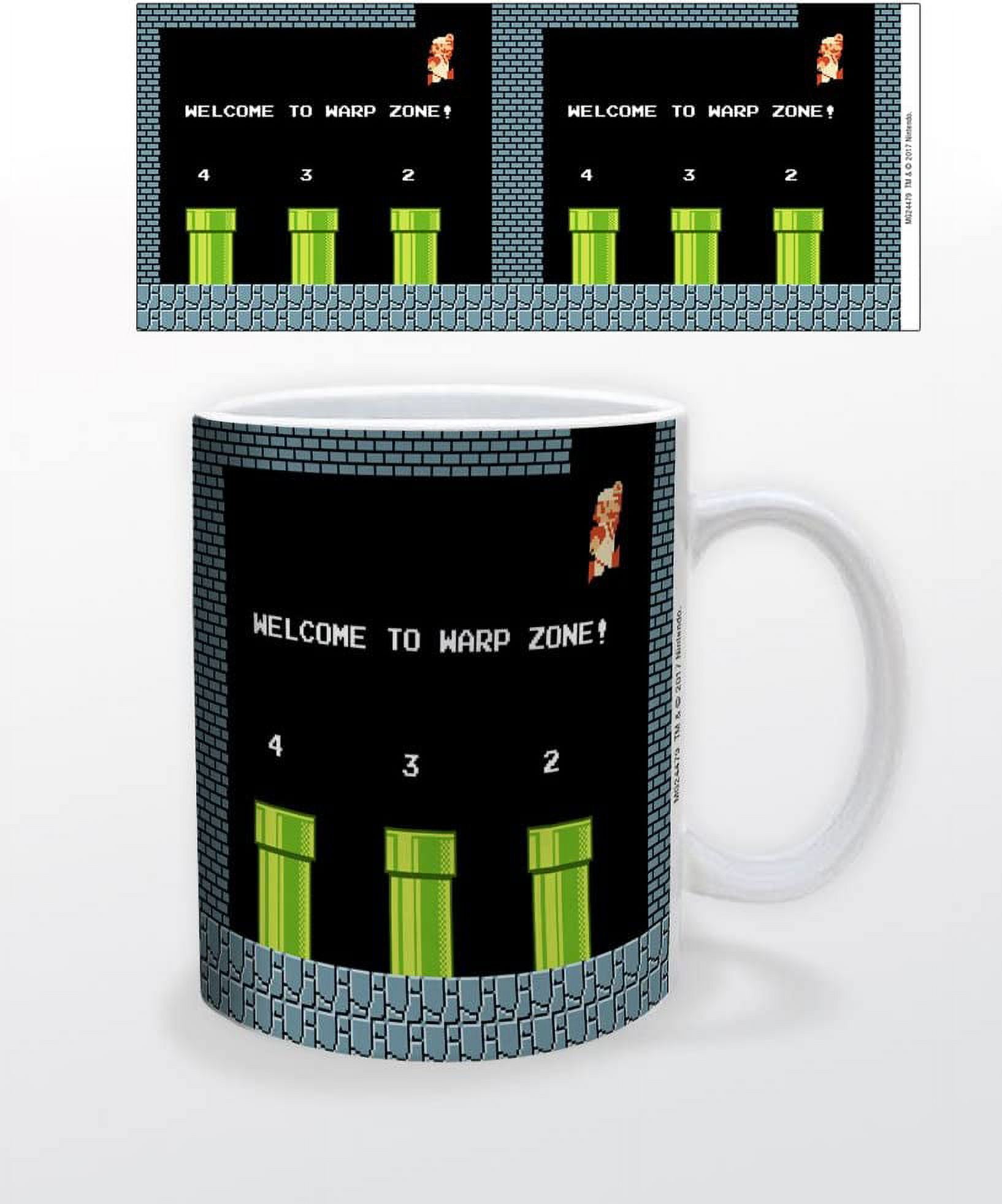 Pyramid America - Super Mario - Warp Zone 11 oz. Mug - Unique Ceramic ...
