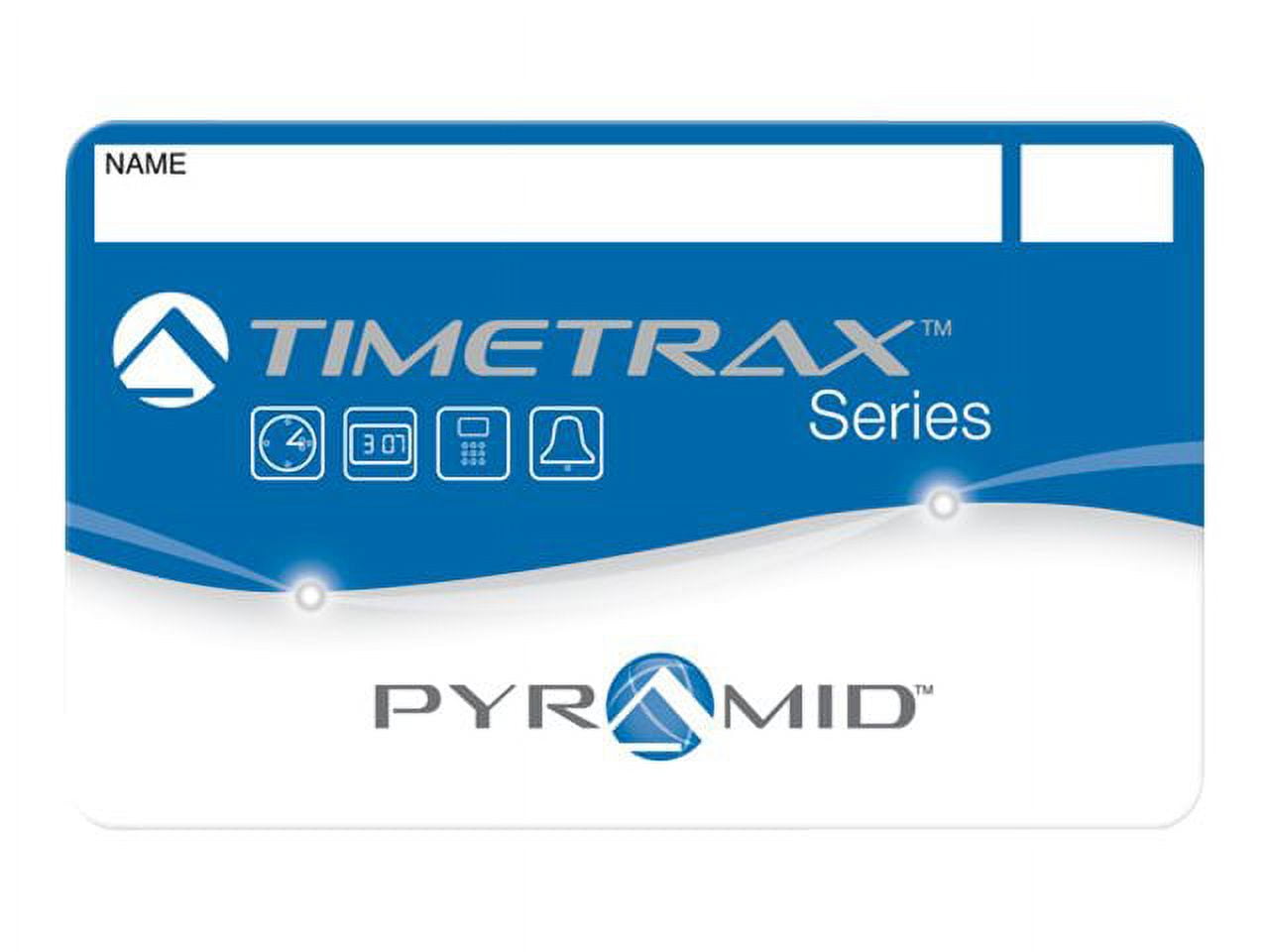 Pyramid Badges 1-25 - Magnetic stripe card - for Pyramid TimeTrax EZ ...