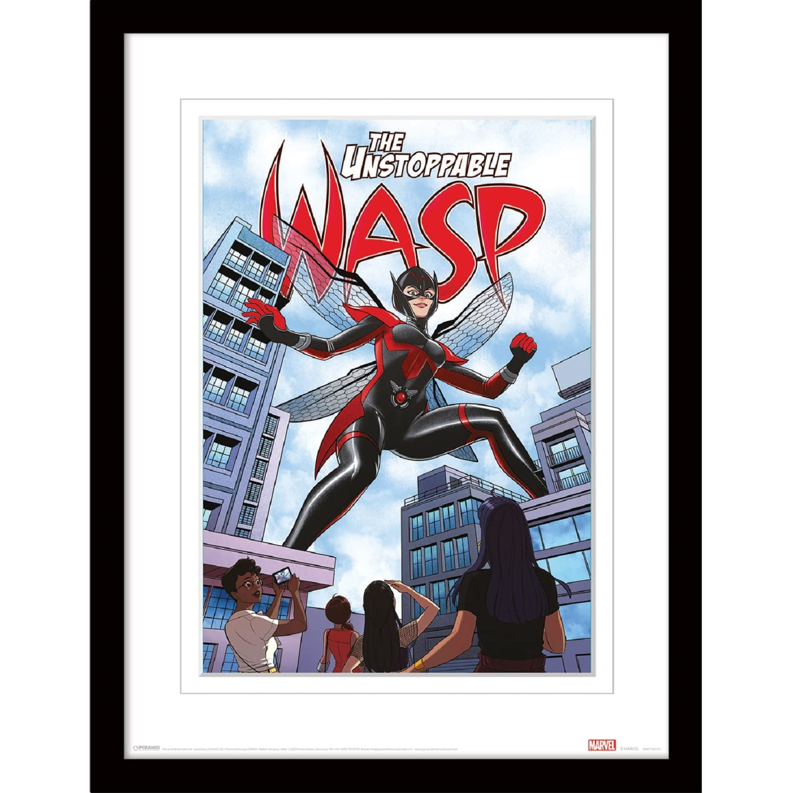 Pyramid International Marvel The Wasp Poster (Unstoppable Design with ...