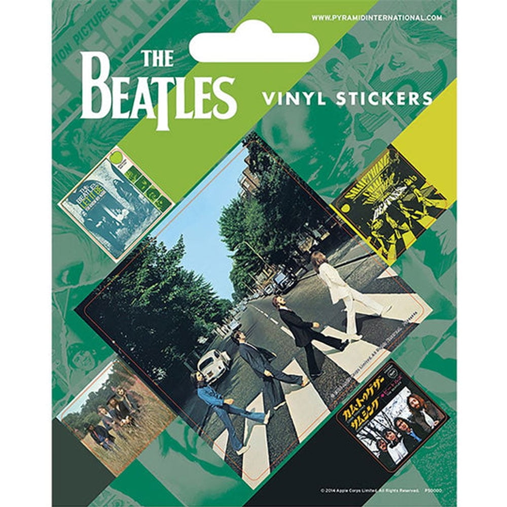 The Beatles Abbey Road Vinyl Sticker Set - Walmart.com