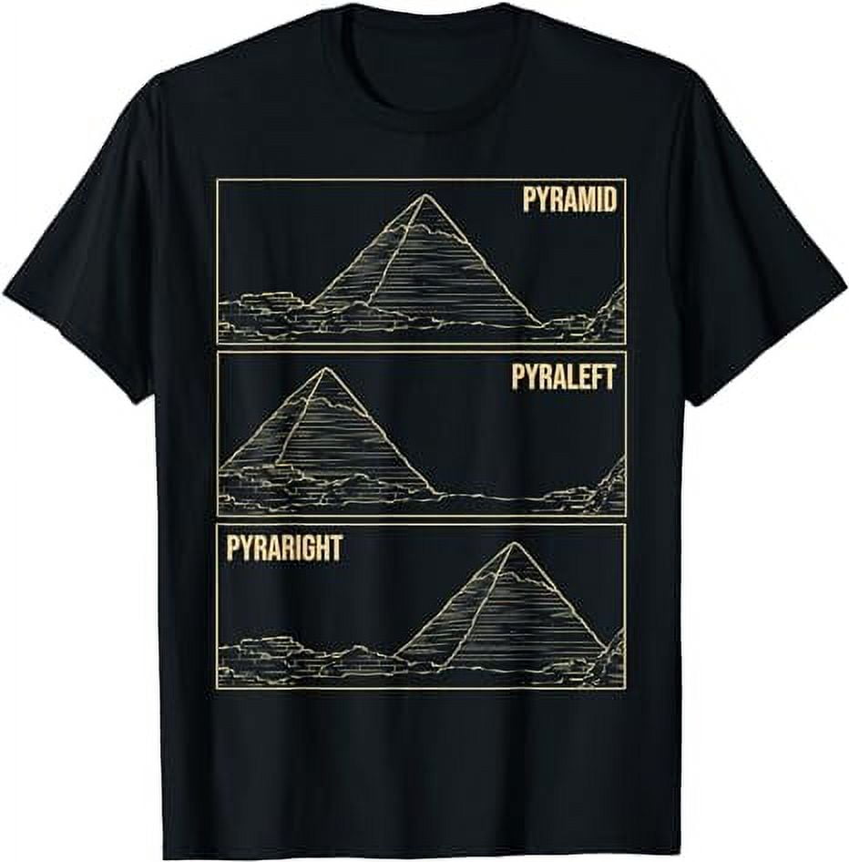 Pyramid Meme Funny Ancient Egypt Pyramids Egyptian Gift T-Shirt ...