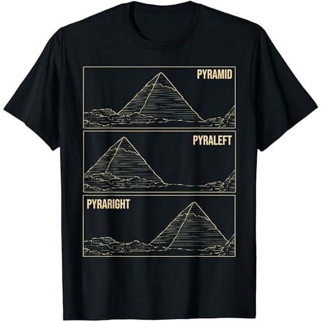 Pyramid Meme Funny Ancient Egypt Pyramids Egyptian Gift T-Shirt ...