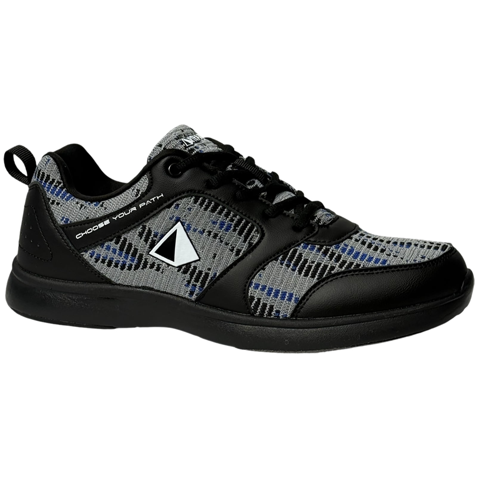 Pyramid Men's Path Lite Hybrid Mesh Bowling Shoes - Black/Digital Royal ...