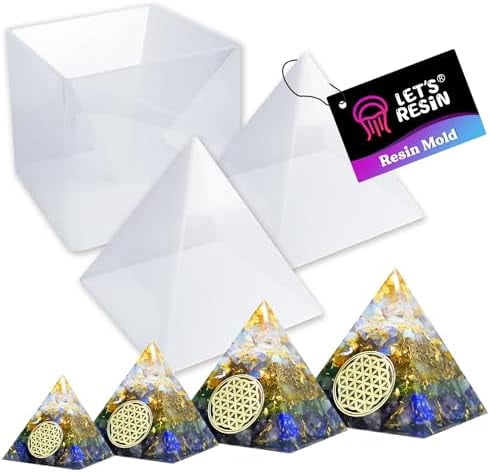 Pyramid Molds for Resin,Large Silicone Pyramid Molds,Silicone Resin ...