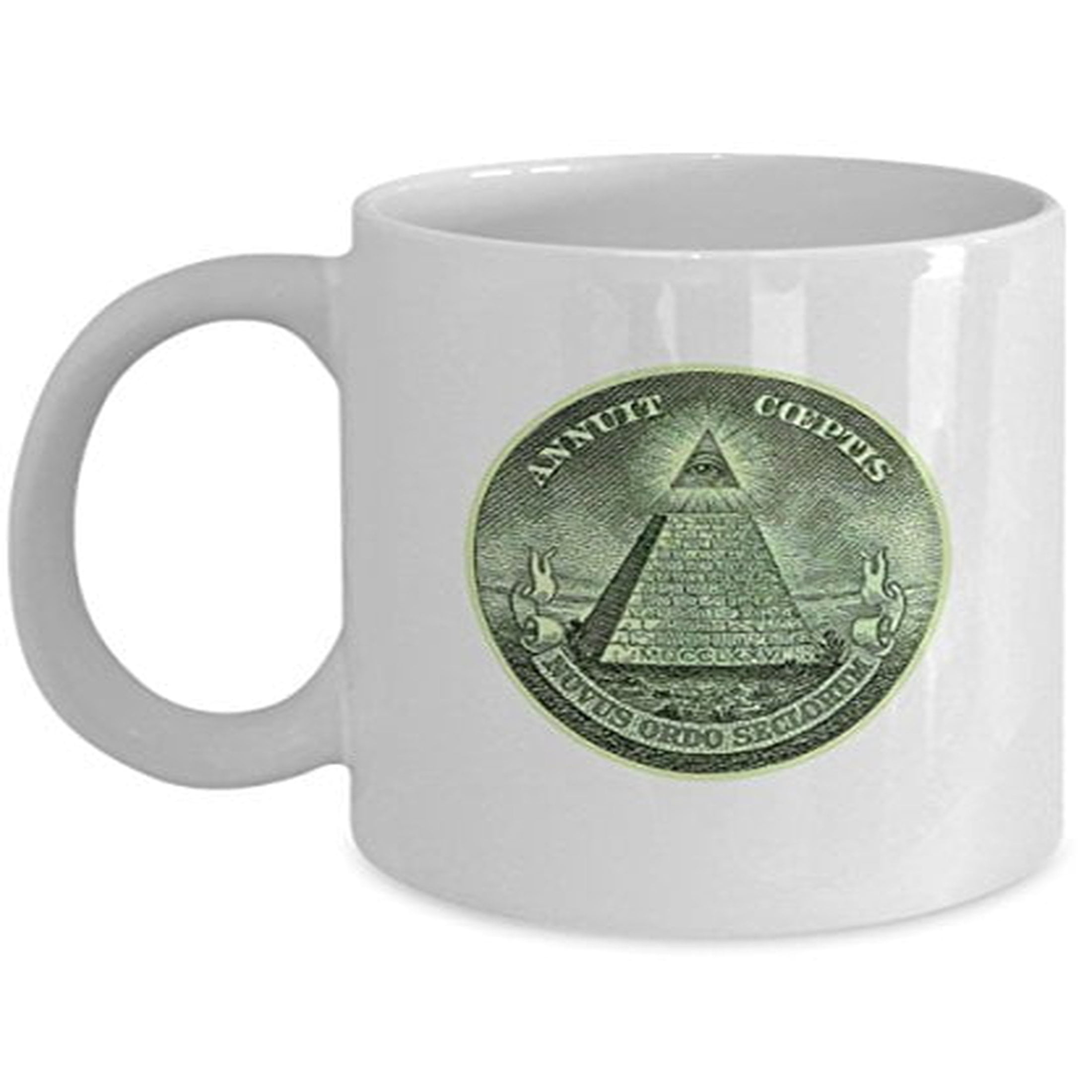 Pyramid Mug - Annuit - Ancient Egyptian Gifts -11 Oz Ceramic Coffee Cup ...