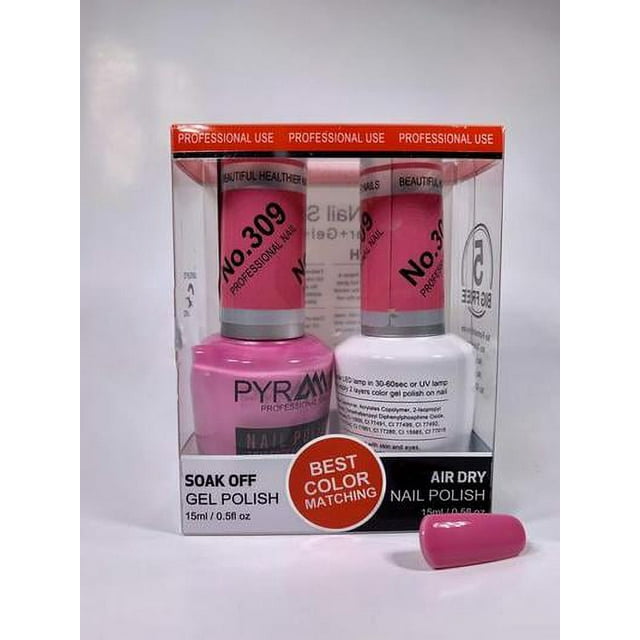 Pyramid Nail Combo - Gel and Matching Polish 309 - Walmart.com