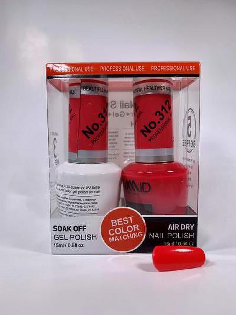 Pyramid Nail Combo - Gel and Matching Polish 312 - Walmart.com