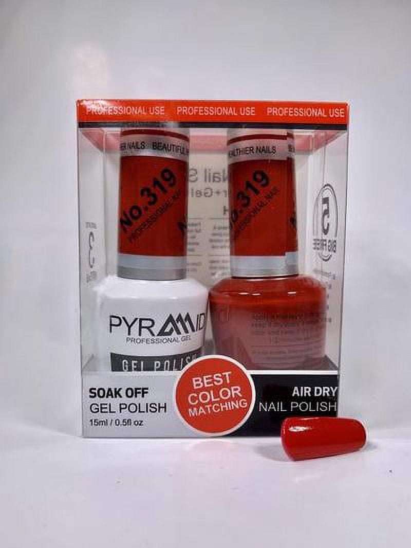 Pyramid Nail Combo - Gel and Matching Polish 319 - Walmart.com