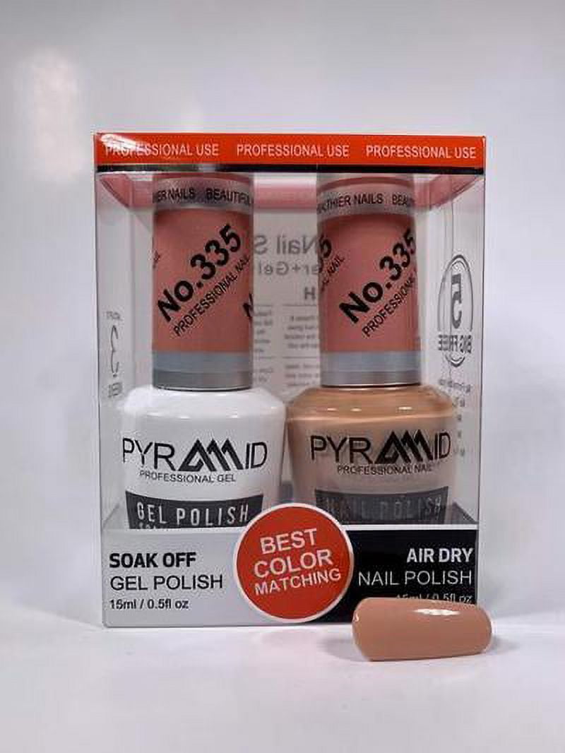 Pyramid Nail Combo - Gel and Matching Polish 335 - Walmart.com