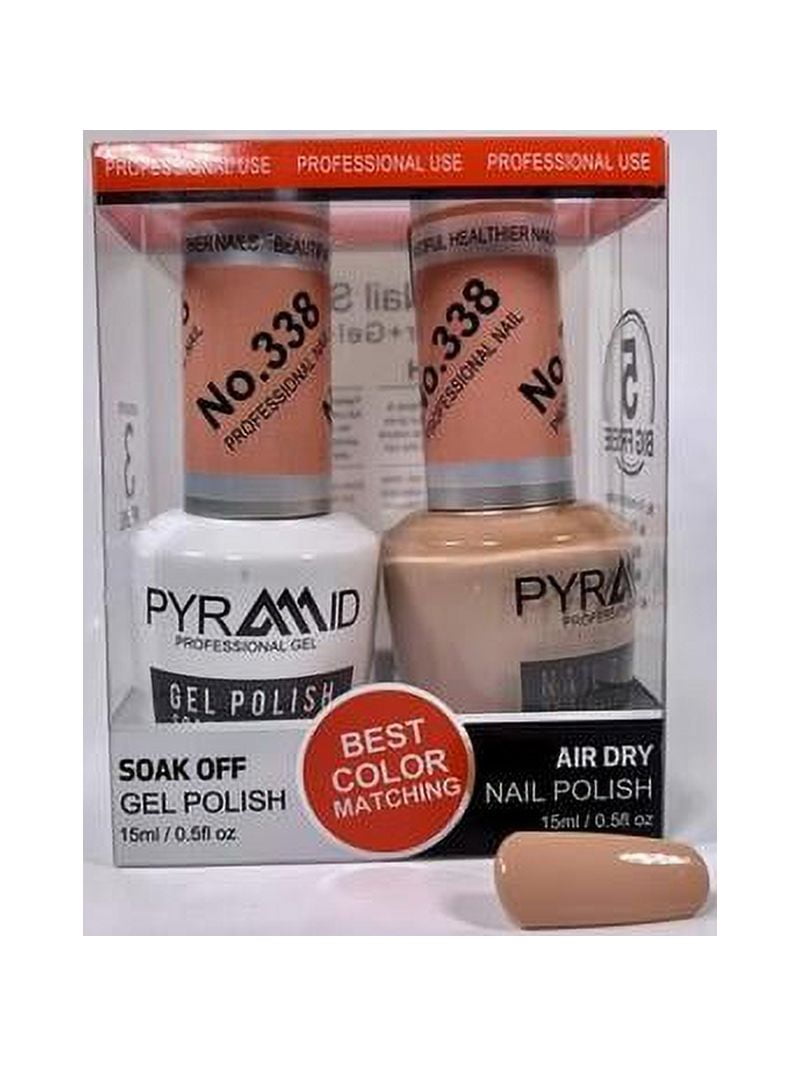 Pyramid Nail Combo - Gel and Matching Polish 338 - Walmart.com