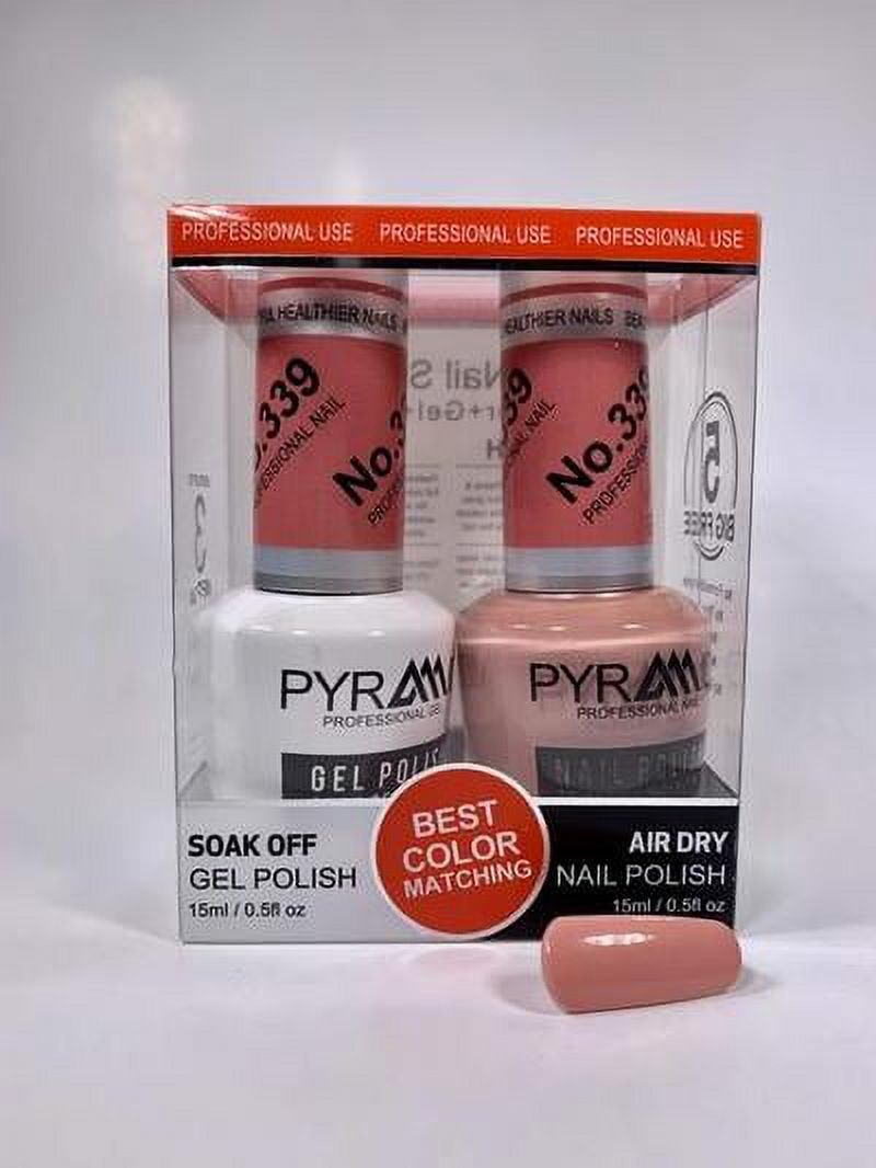 Pyramid Nail Combo - Gel and Matching Polish 339 - Walmart.com