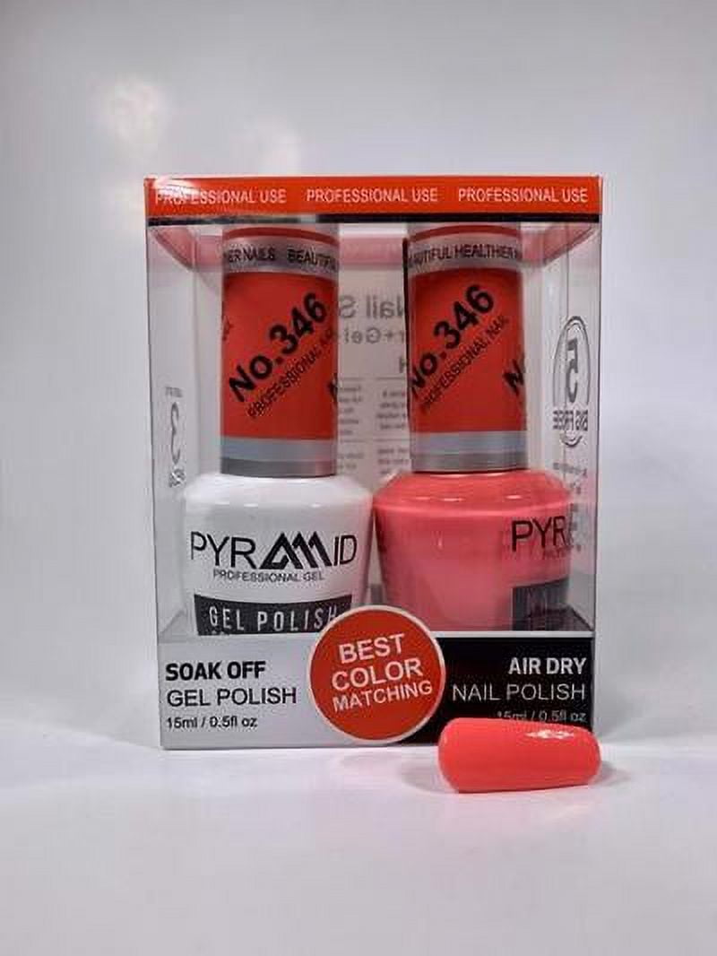 Pyramid Nail Combo - Gel and Matching Polish 346 - Walmart.com