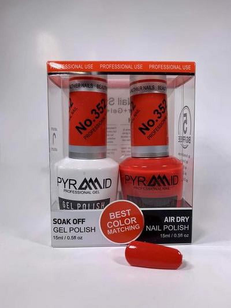 Pyramid Nail Combo - Gel and Matching Polish 352 - Walmart.com