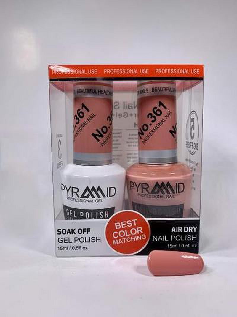 Pyramid Nail Combo - Gel and Matching Polish 361 - Walmart.com