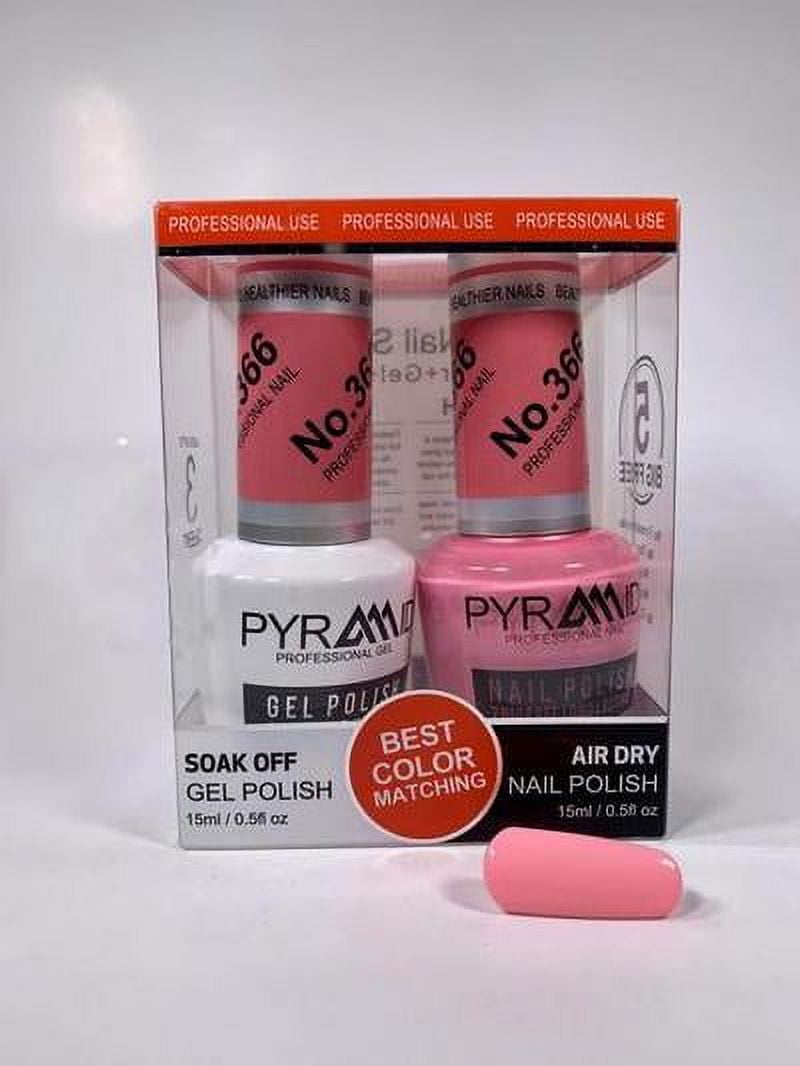 Pyramid Nail Combo - Gel and Matching Polish 366 - Walmart.com
